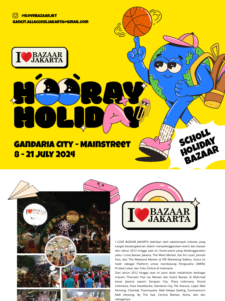 Proposal Gancit Hooray Holiday - 2 Layout | PDF