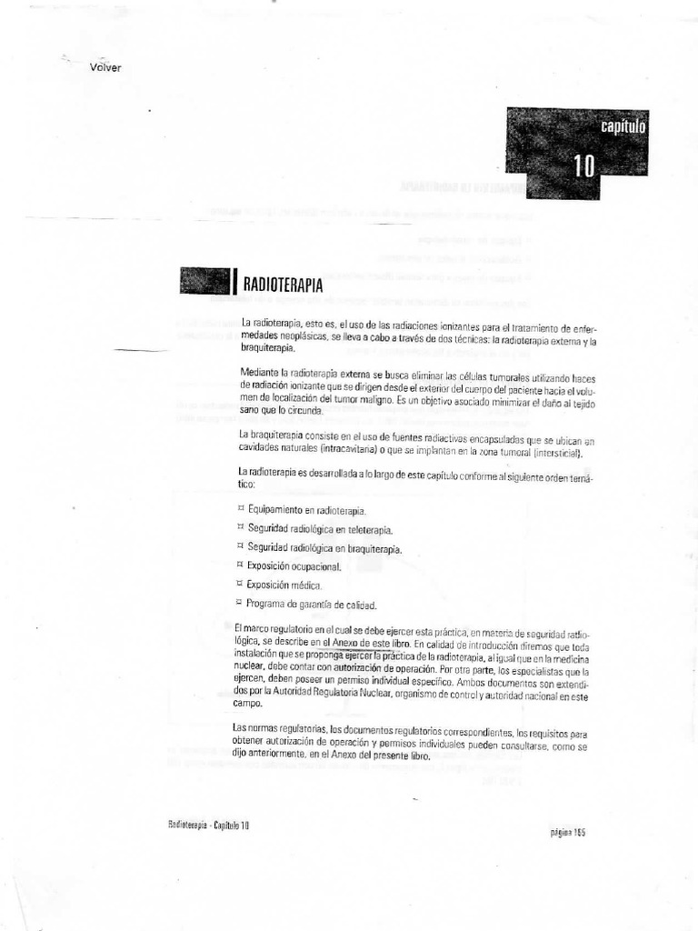 Fisica IV - Radioterapia Capitulo 10 | PDF