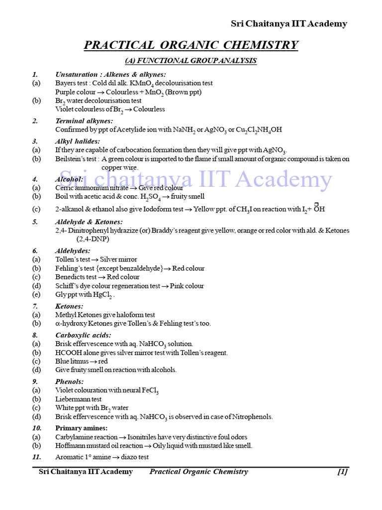 Poc-Important Functional Group | PDF | Cyanide | Ammonium