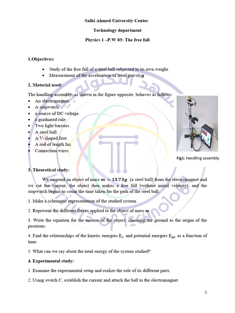 P.W03 | PDF | Mass | Force