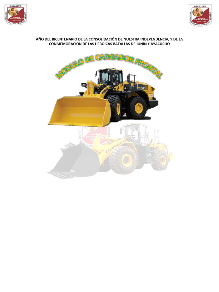Modulo de Cargador Frontal | PDF | Tractor | Eje Modulo de Cargador Frontal | PDF | Tractor | Eje