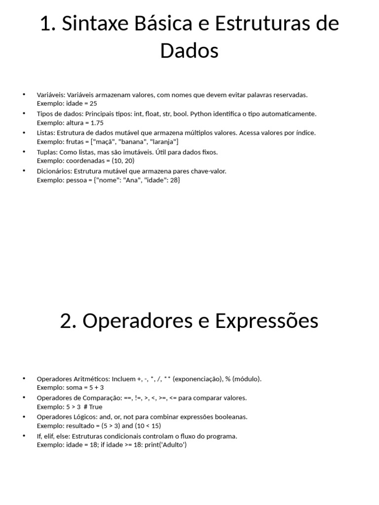 Guia Essencial de Python para Iniciantes | PDF | Python (linguagem de ...
