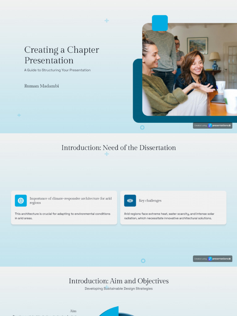 Creating a Chapter Presentation | PDF