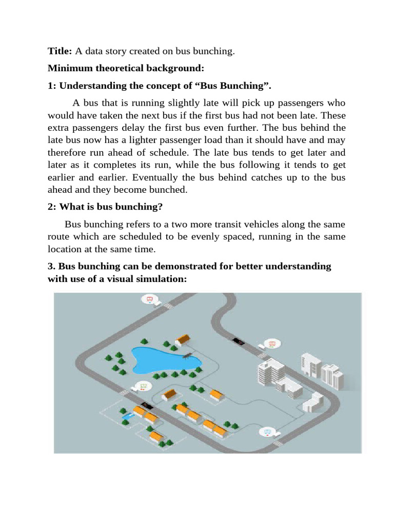 Bus Bunching | PDF