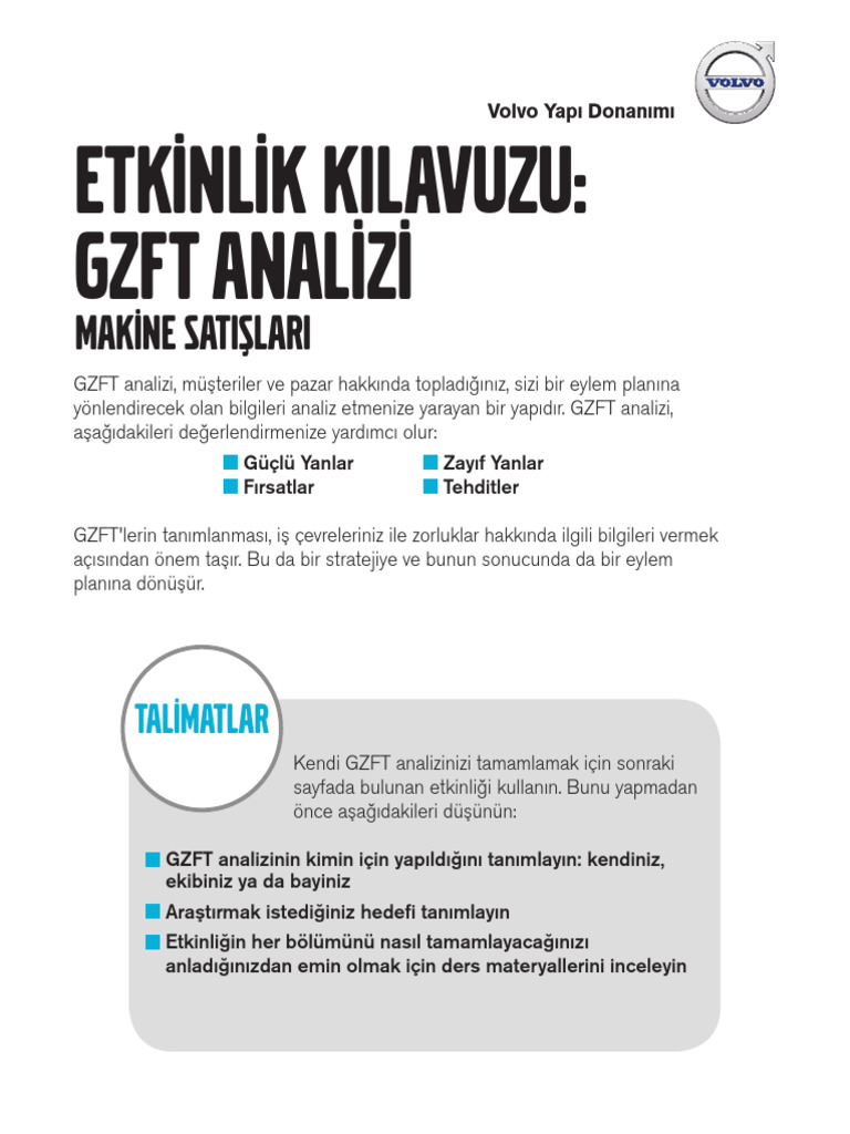 BSS2 Activity Guide SWOT Analysis Machine Sales TR | PDF