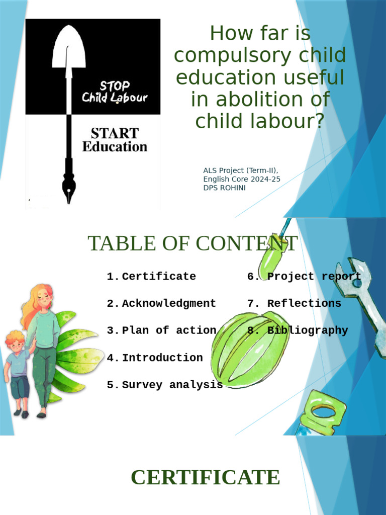 Eng Proj 2025 | PDF | Child Labour | Poverty