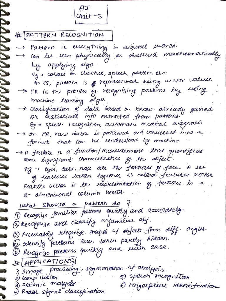 Artificial Intelligence Unit 5 Notes | PDF