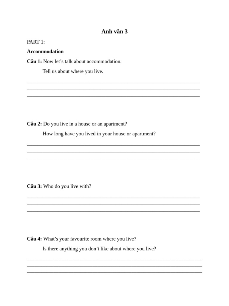 English Conversation Practice | PDF