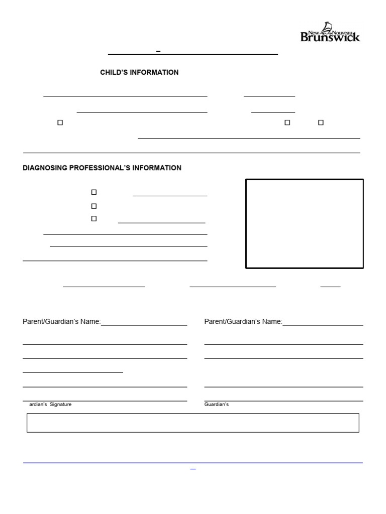 Confirmation of Diagnosis Form for ASD | PDF | Autism Spectrum | Human ...