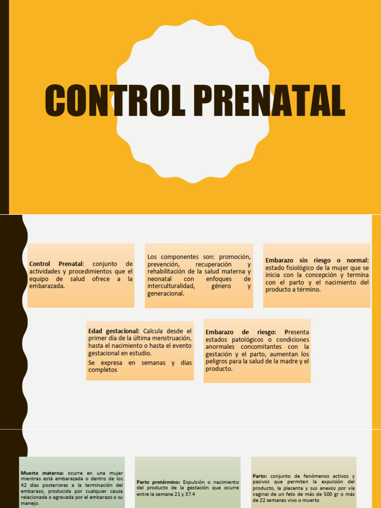 GPC Control Natal | PDF | El embarazo | Parto