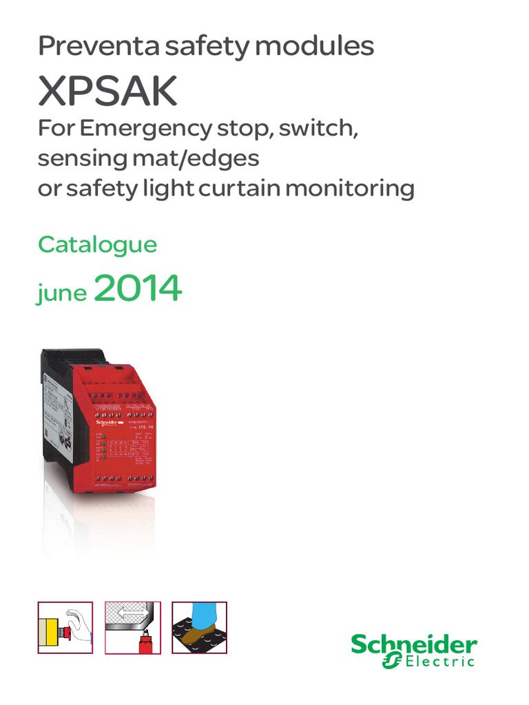 Preventa XPSAK Safety Modules Overview | PDF | Programmable Logic ...