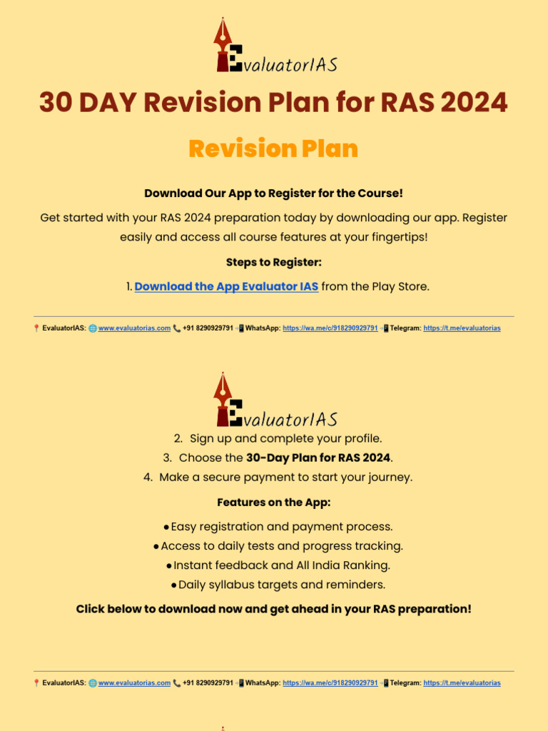 Ras Spg 2024(30 Day Plan) | PDF | Economies | Agriculture