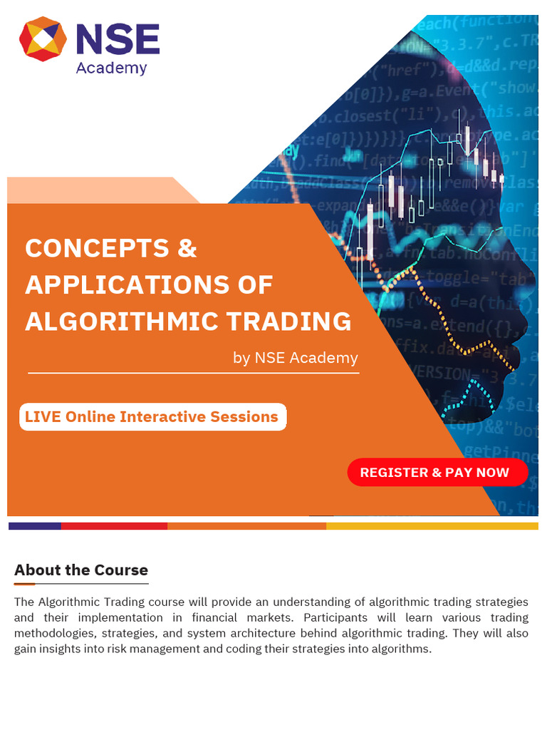 Online Concepts & Applications of Algorithmic Trading | PDF ...
