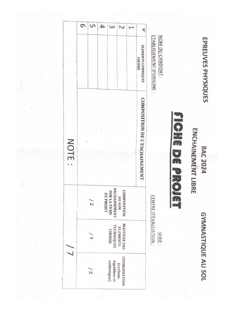 Enchainement Libre | PDF