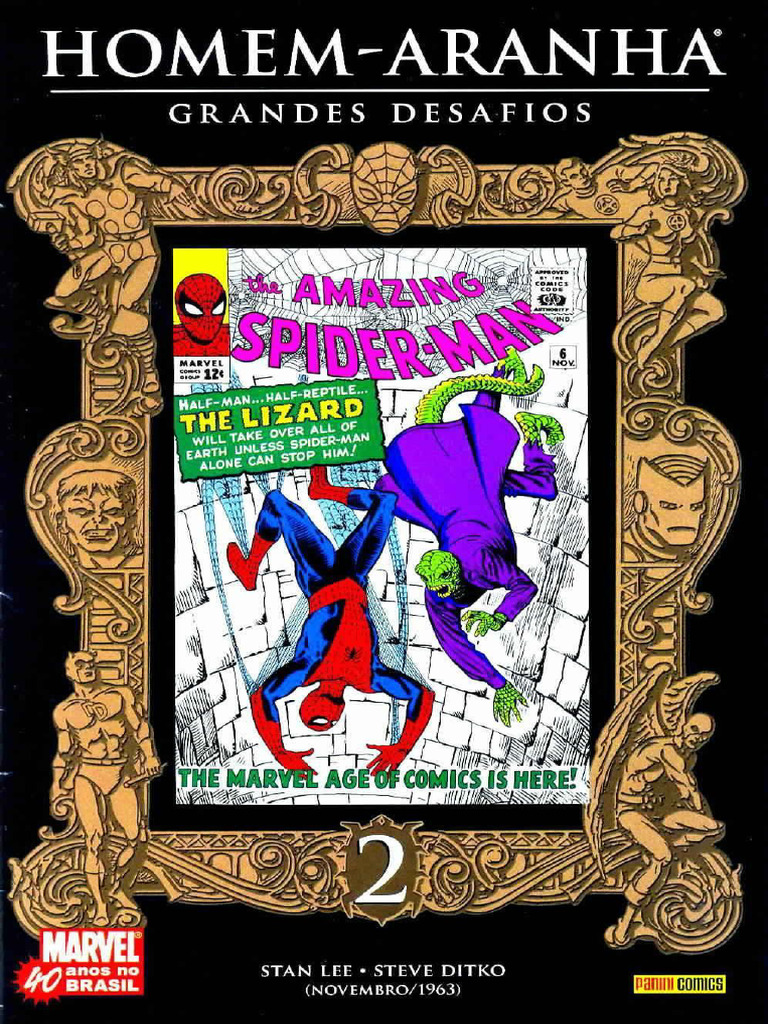 Homem-Aranha_ Grandes Desafios (Fac-Símile) - 002 | PDF