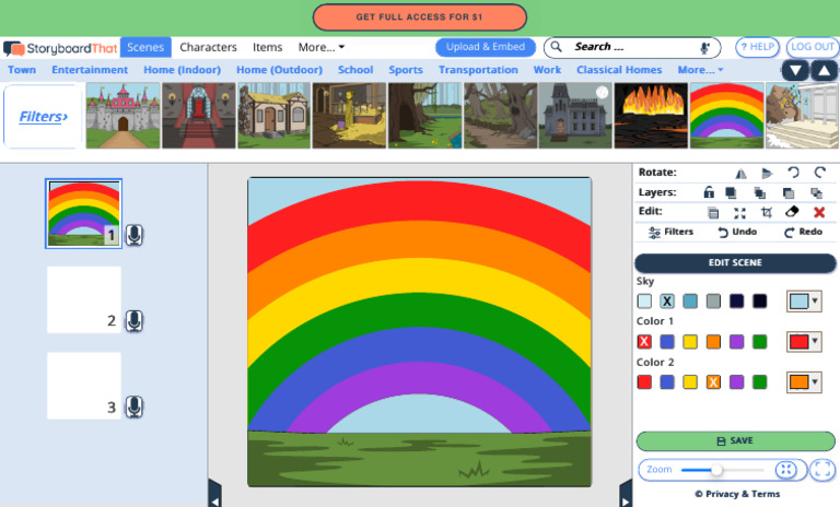 Free Storyboard Creator Comic Strip Maker | PDF | Comics