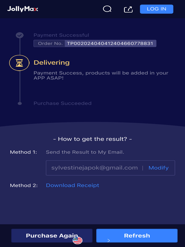 Jollymax Order Confirmation Details | PDF