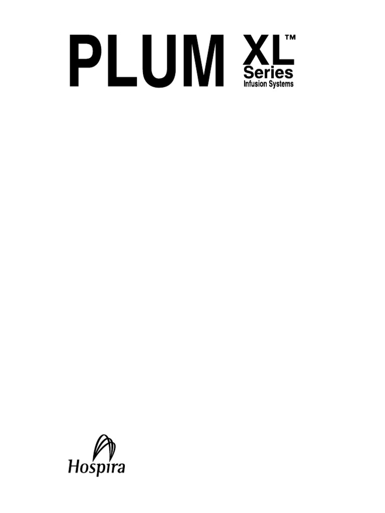 Hospira Plum XL Infusion System - Service Manual | PDF | Hertz ...