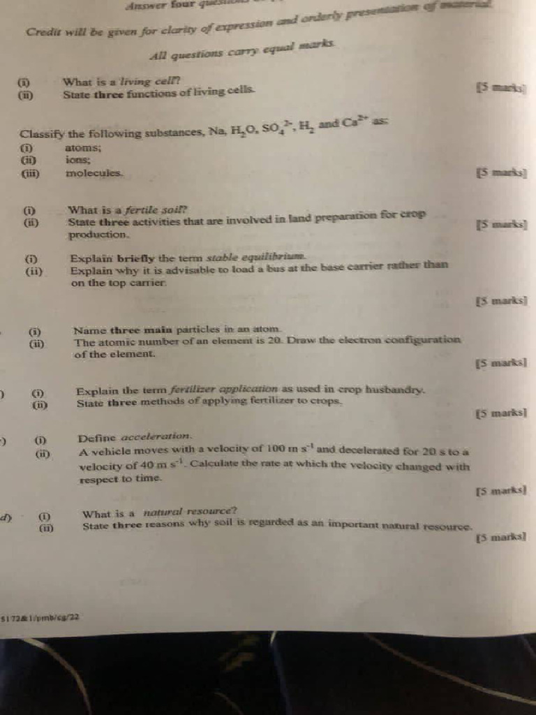 INTEGRATED SCIENCE | PDF