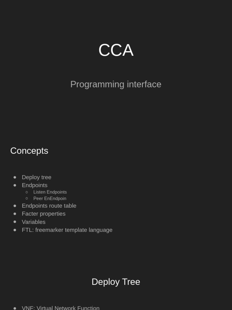 CMS CCA Programming Interface April19 | PDF | Computing | Computer Programming
