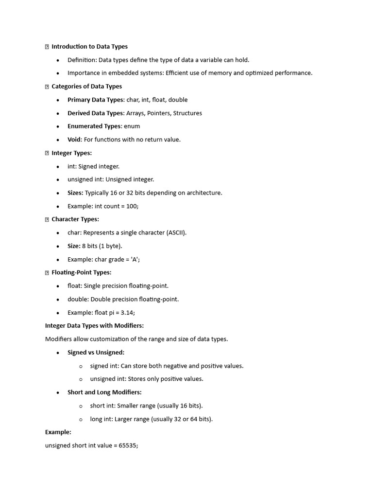 data types, functions | PDF | Integer (Computer Science) | Data Type data types, functions | PDF | Integer (Computer Science) | Data Type