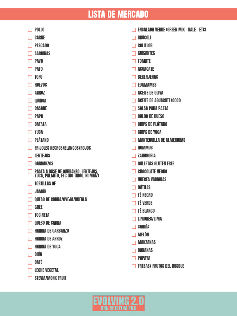 LISTA_DE_MERCADO | PDF