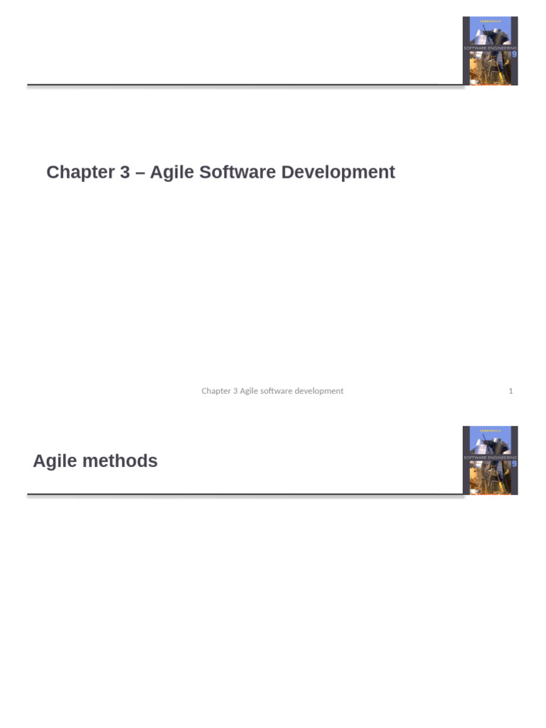 Ch3 | PDF | Agile Software Development | Computing