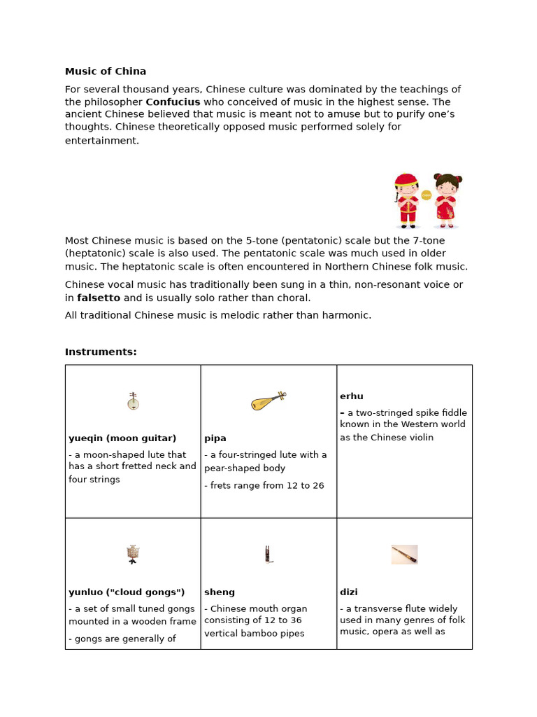 Music | PDF | String Instruments | Chordophones
