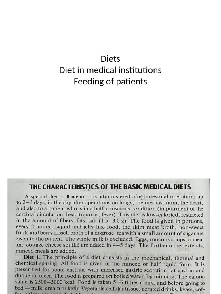 Diets | PDF
