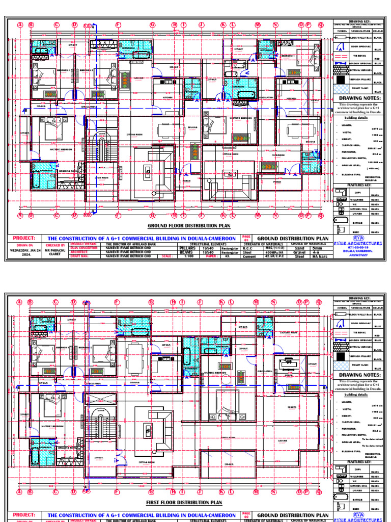 Afriland Project Documents | PDF | Room | Buildings And Structures