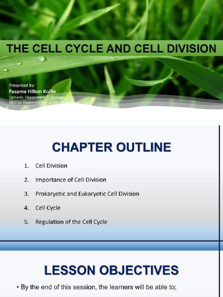 Cell-Cycle-and-Cell-Division 2 | PDF