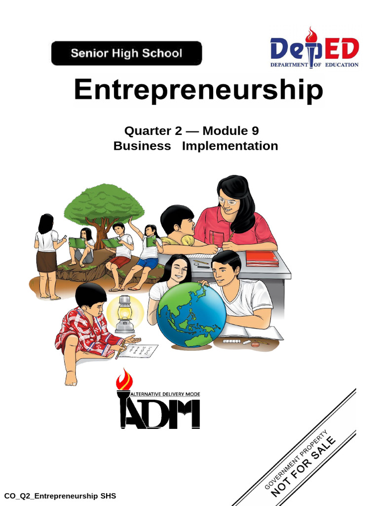Entrep12 Q2 M9 Business-Implementation | PDF | Entrepreneurship | Learning