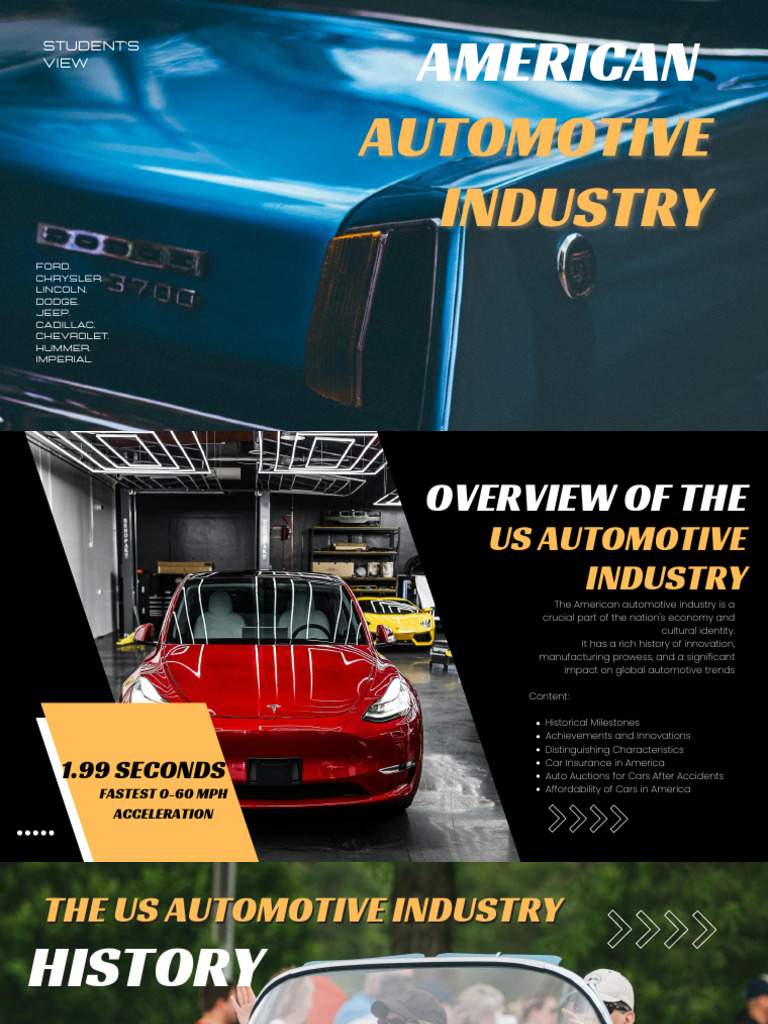 US Automotive Industry Overview | PDF | Electric Car | Electric Vehicle
