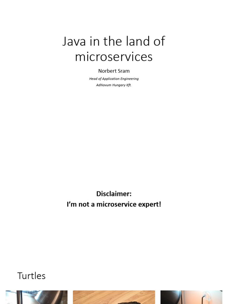 Norbert_Sram_Java_in_the_land_of_microservices | PDF | Databases ... Norbert_Sram_Java_in_the_land_of_microservices | PDF | Databases ...