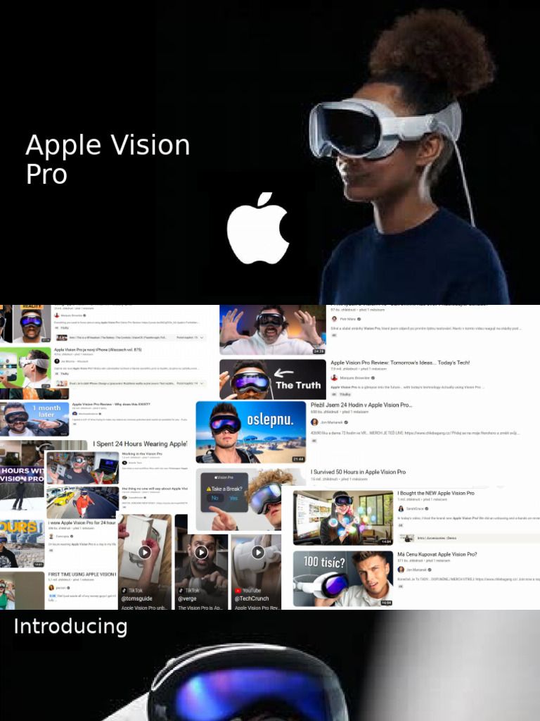 Apple Vision Pro: User Feedback | PDF