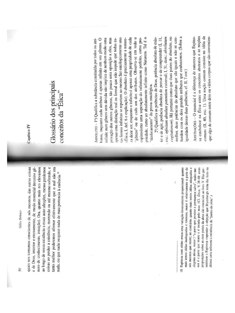 Deleuze - Espinosa | PDF