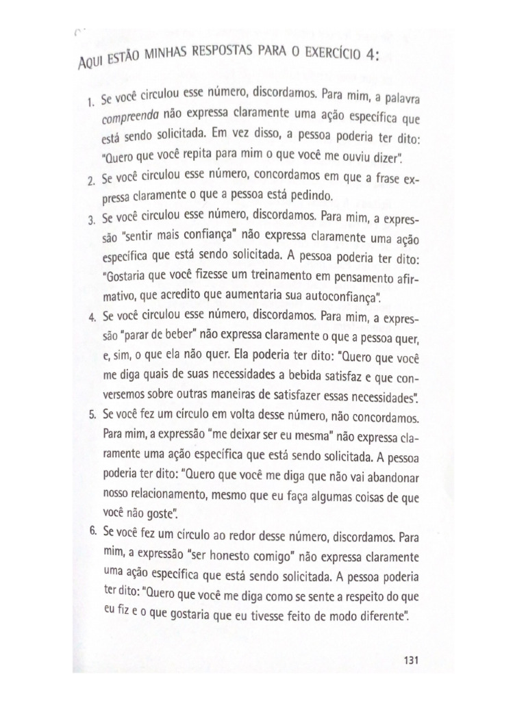 AQUI ESTÃO MINHAS RESPOSTAS PARA O EXERCÍCIO 4 | PDF