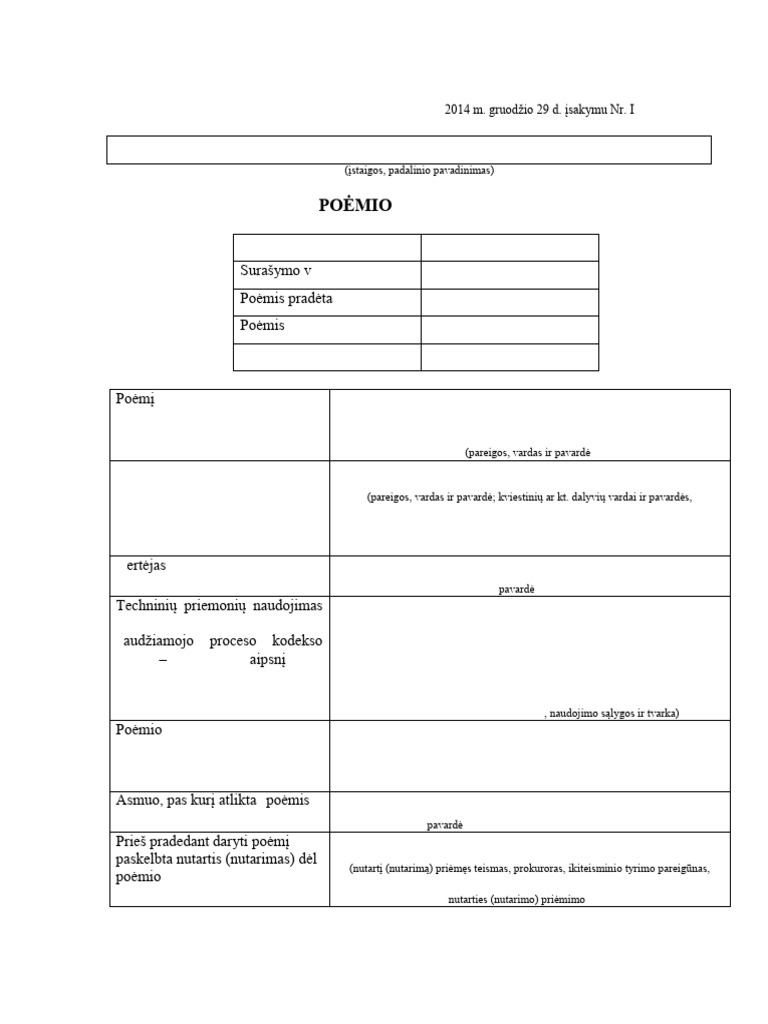 147 Poemio Protokolas | PDF