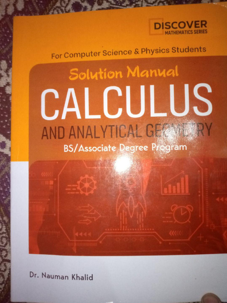 Calculus Solution Book | PDF