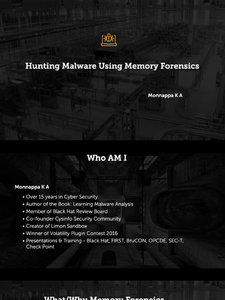 Hunting Malware Using Memory Forensics | PDF