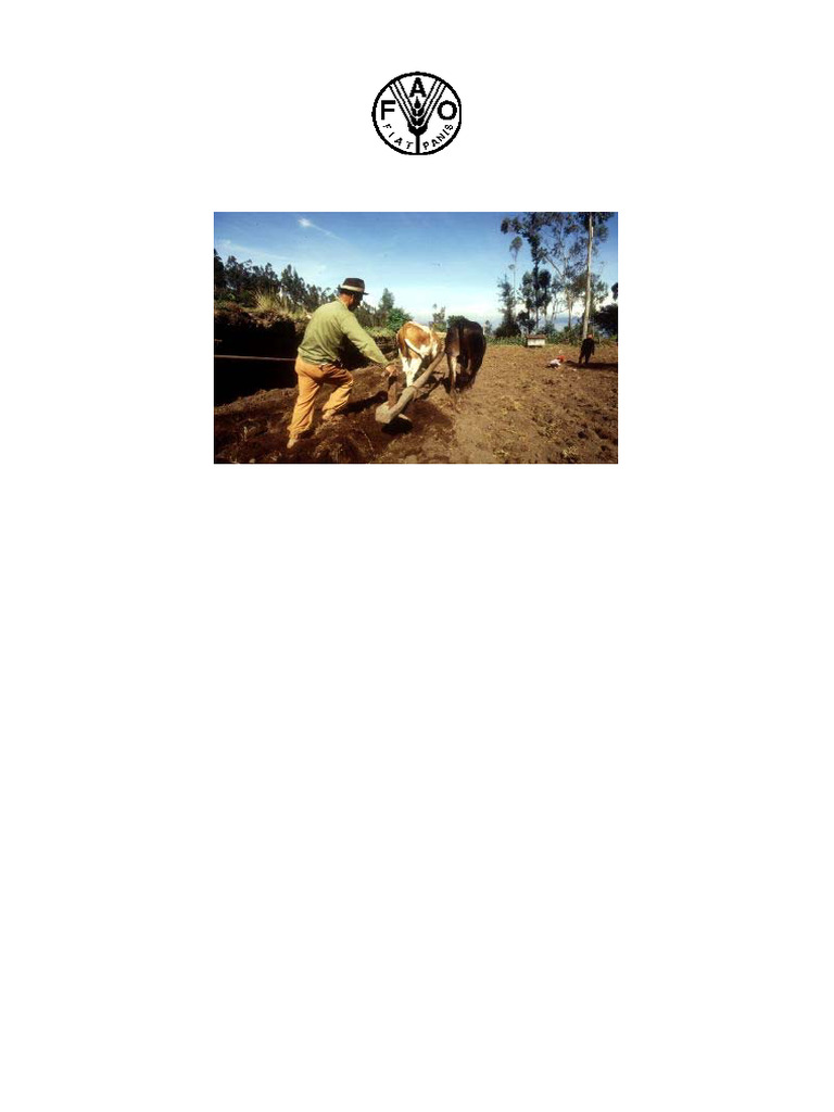 Overview of Draught Animal Power | PDF | Agriculture | Cattle
