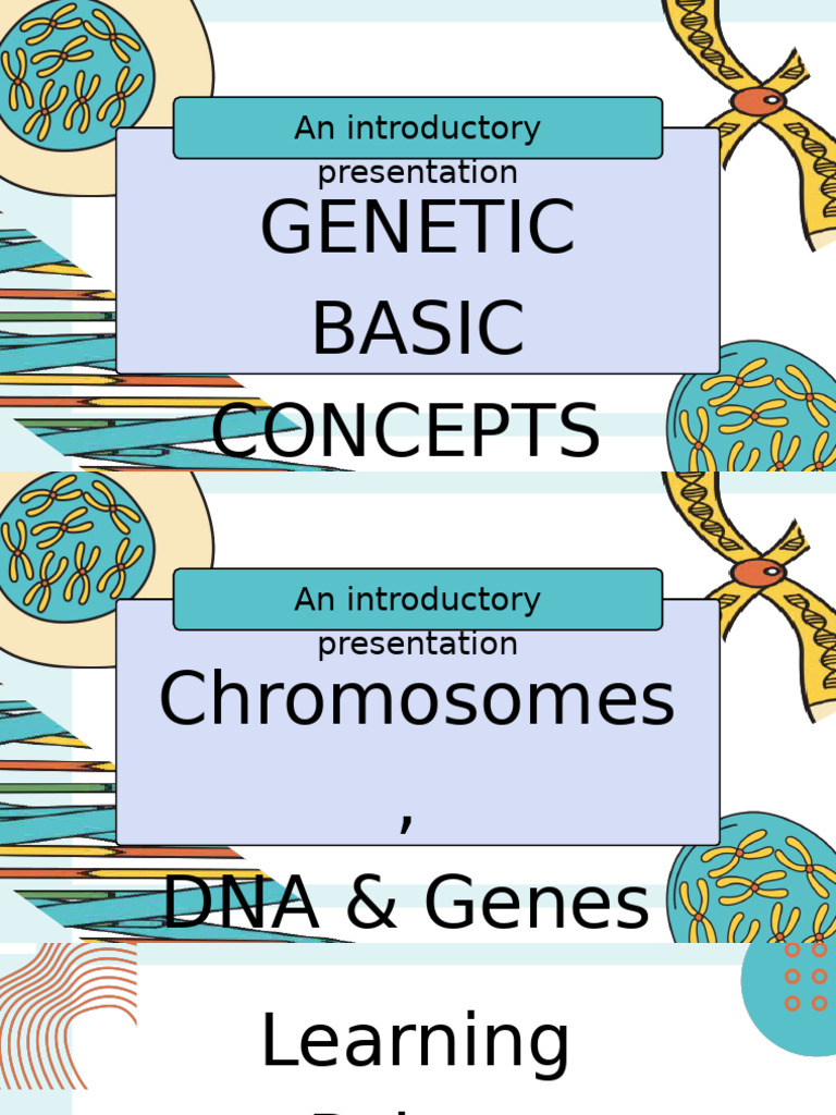 Lecture 2. Genetic Basic Concepts | PDF | Gene | Dna
