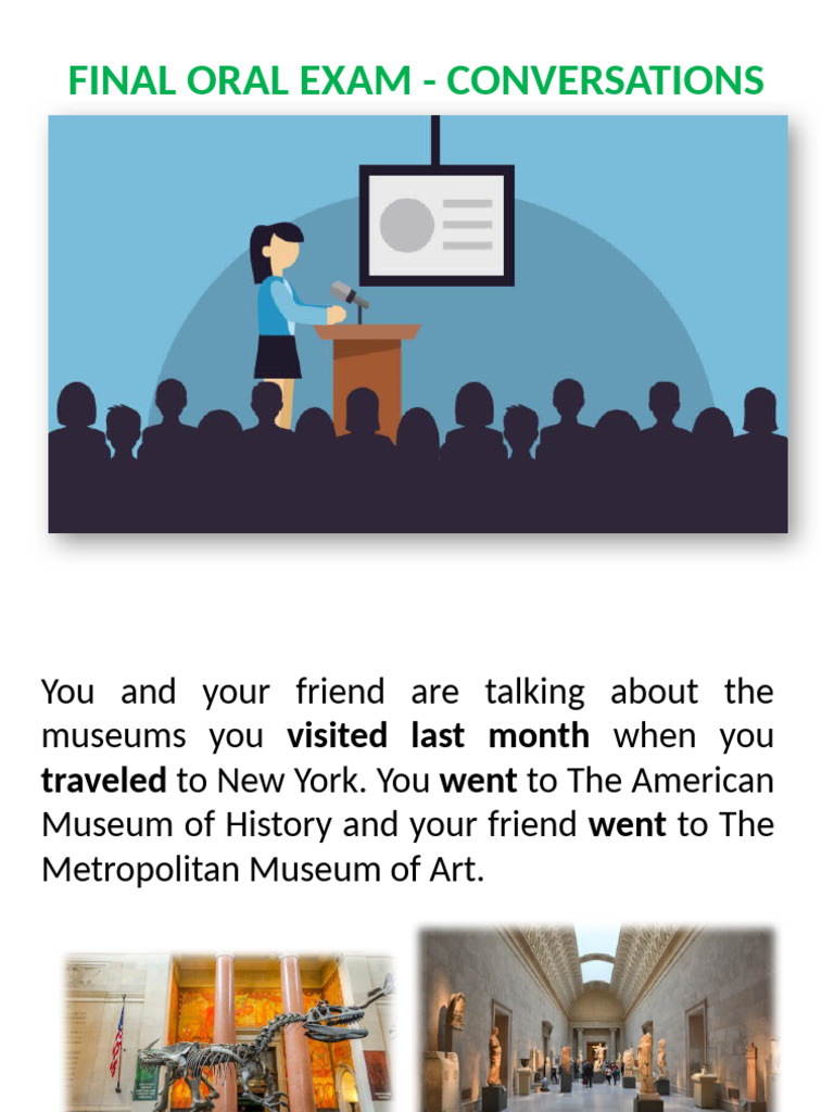 Final Oral Exam - Conversations | PDF