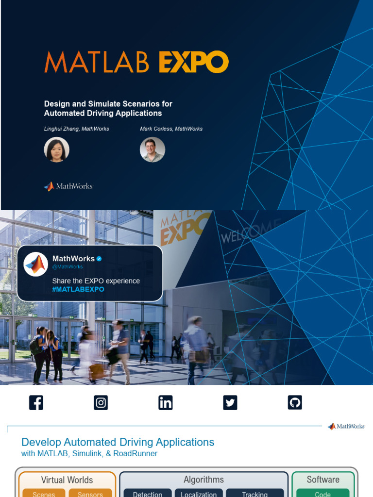 Design And Simulate Scenarios For Automated Driving Applications Pdf Matlab Simulation 0242
