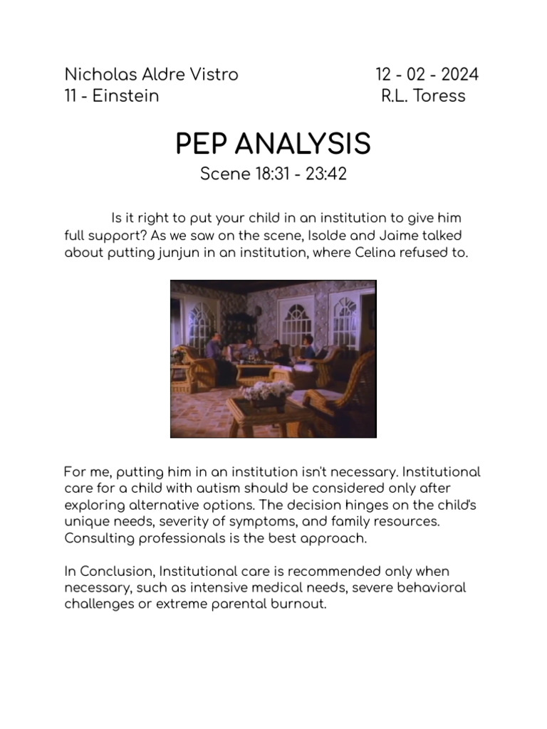 Philosophy PEP Analysis | PDF