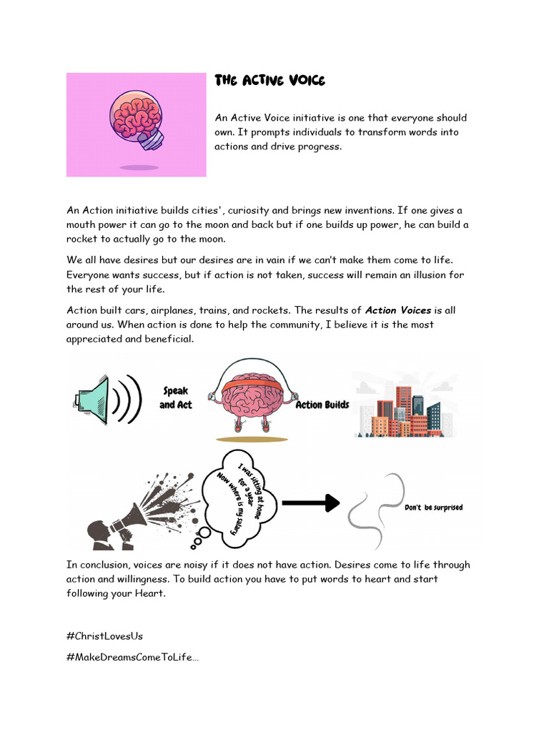 The Active Voice | PDF