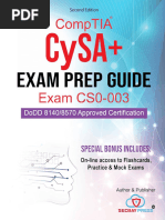 CompTIA CySA cs0 003+objectives | PDF | Security | Computer Security