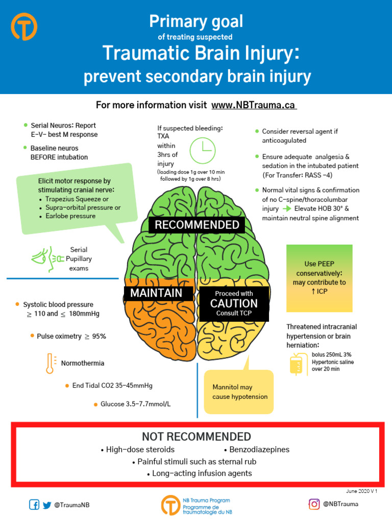 Consensus Statement Traumatic Brain Injury May 2020 FINAL 1 | PDF ...