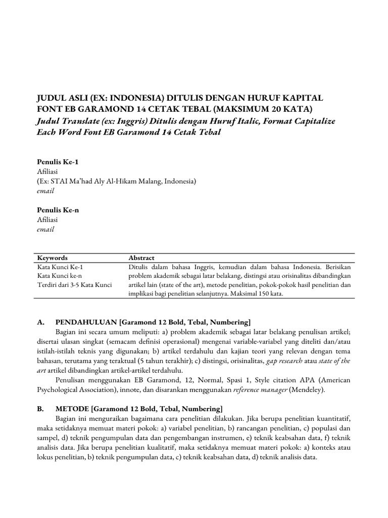 Template LKTI GENSIA | PDF