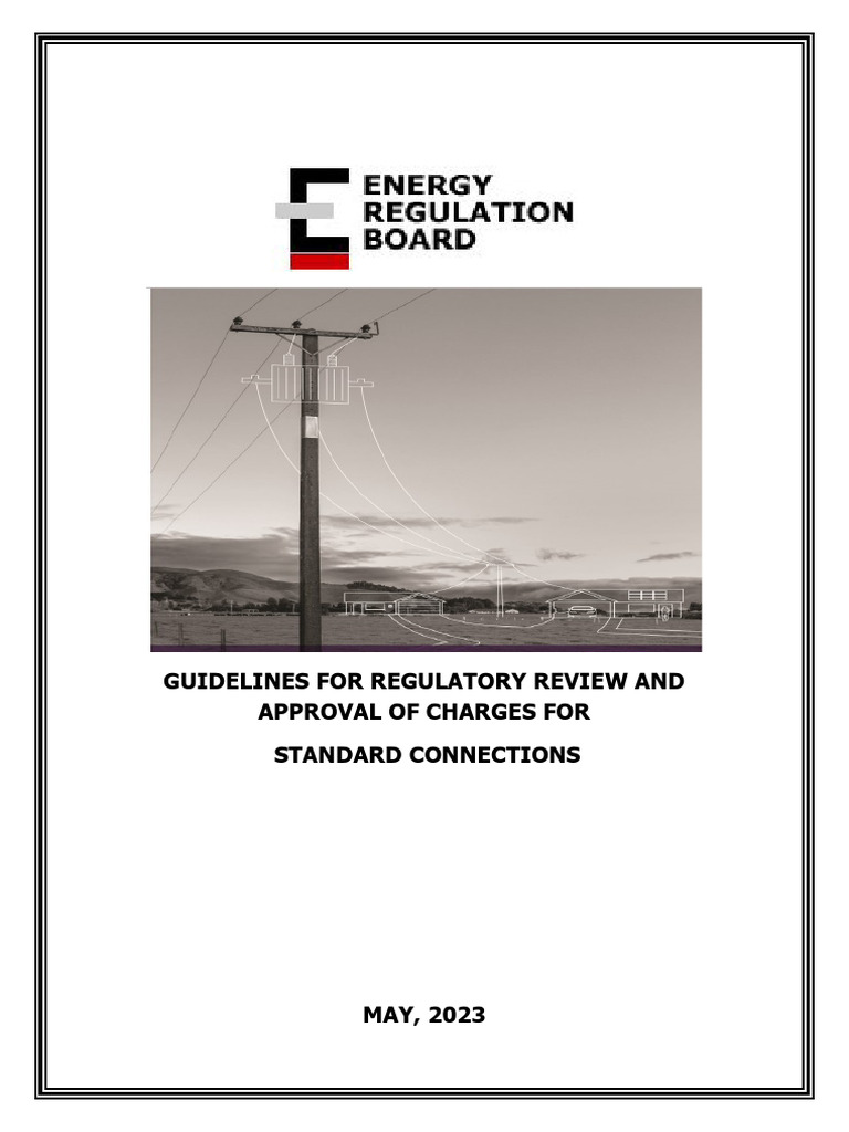 ZESCO Connection Charges Guidelines 2024 | PDF | Public Utility | Fee
